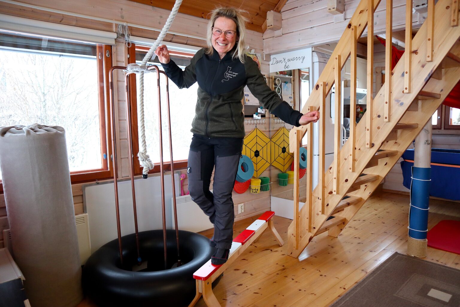 Ergoterapeuten Carina Sandberg hjälper sinnena att samarbeta - Lärorikt